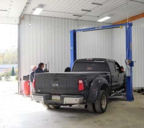 AE Technologies Inc - HOLLSTEIN 11,000 Lbs. Premium Two Post Lift