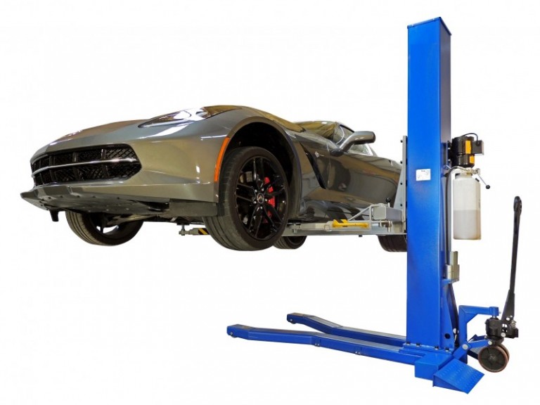 AE Technologies Inc - HOLLSTEIN Mobile Single Column Lift