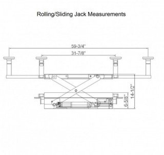 AE Technologies Inc - Sliding Jack for Park & Storage Lift
