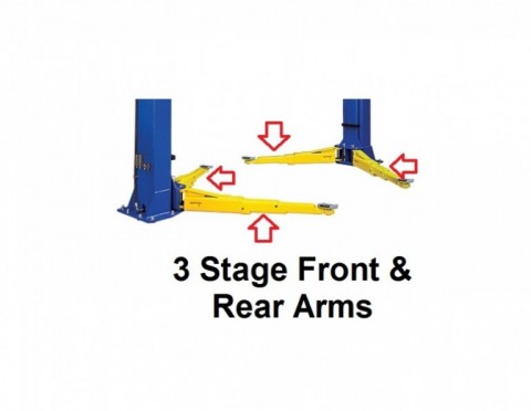 AE Technologies Inc - Forward I12 2Post lift